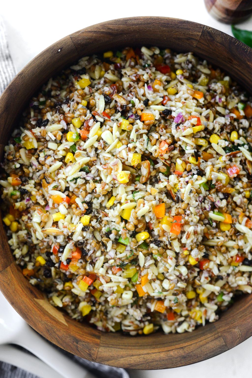 J. Alexander's Wild Rice Orzo Salad - Simply Scratch