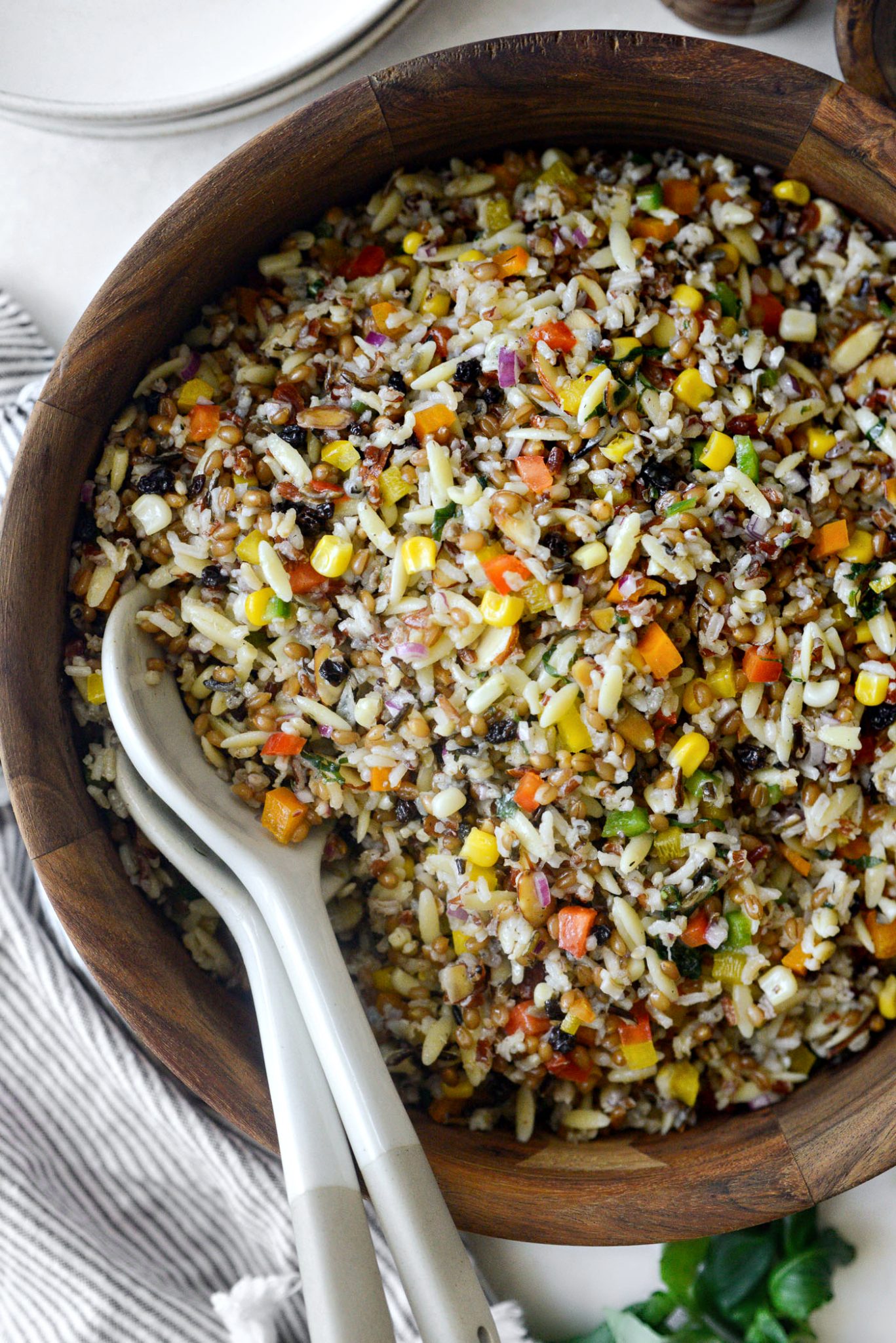 J. Alexander's Wild Rice Orzo Salad - Simply Scratch