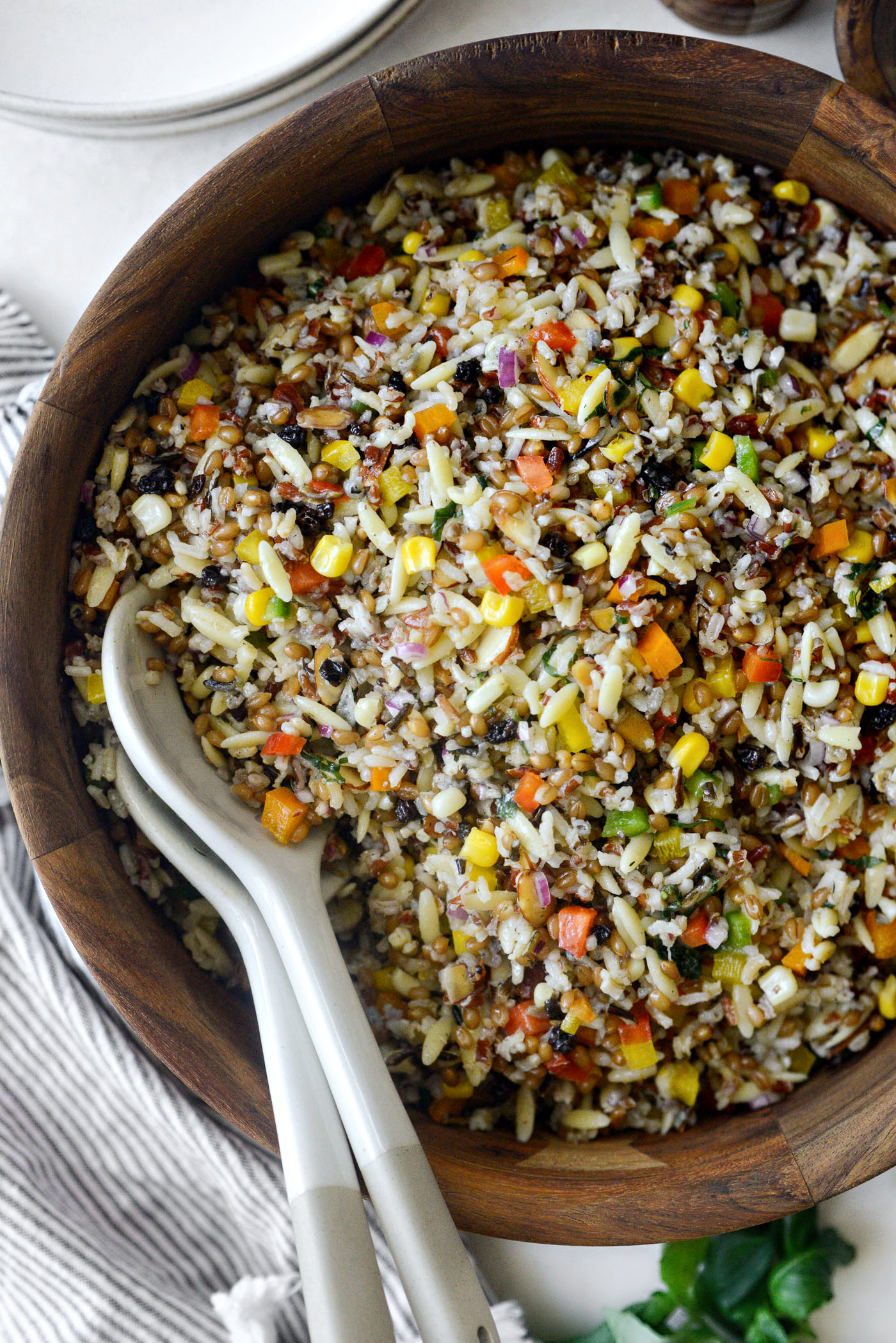 J. Alexander's Wild Rice Orzo Salad - Simply Scratch