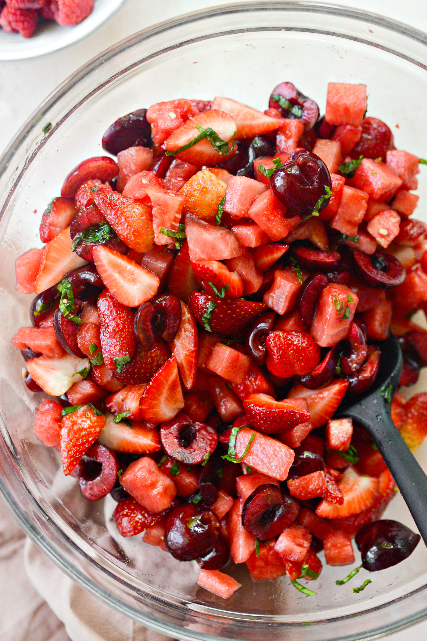 Red Fruit Salad - Simply Scratch