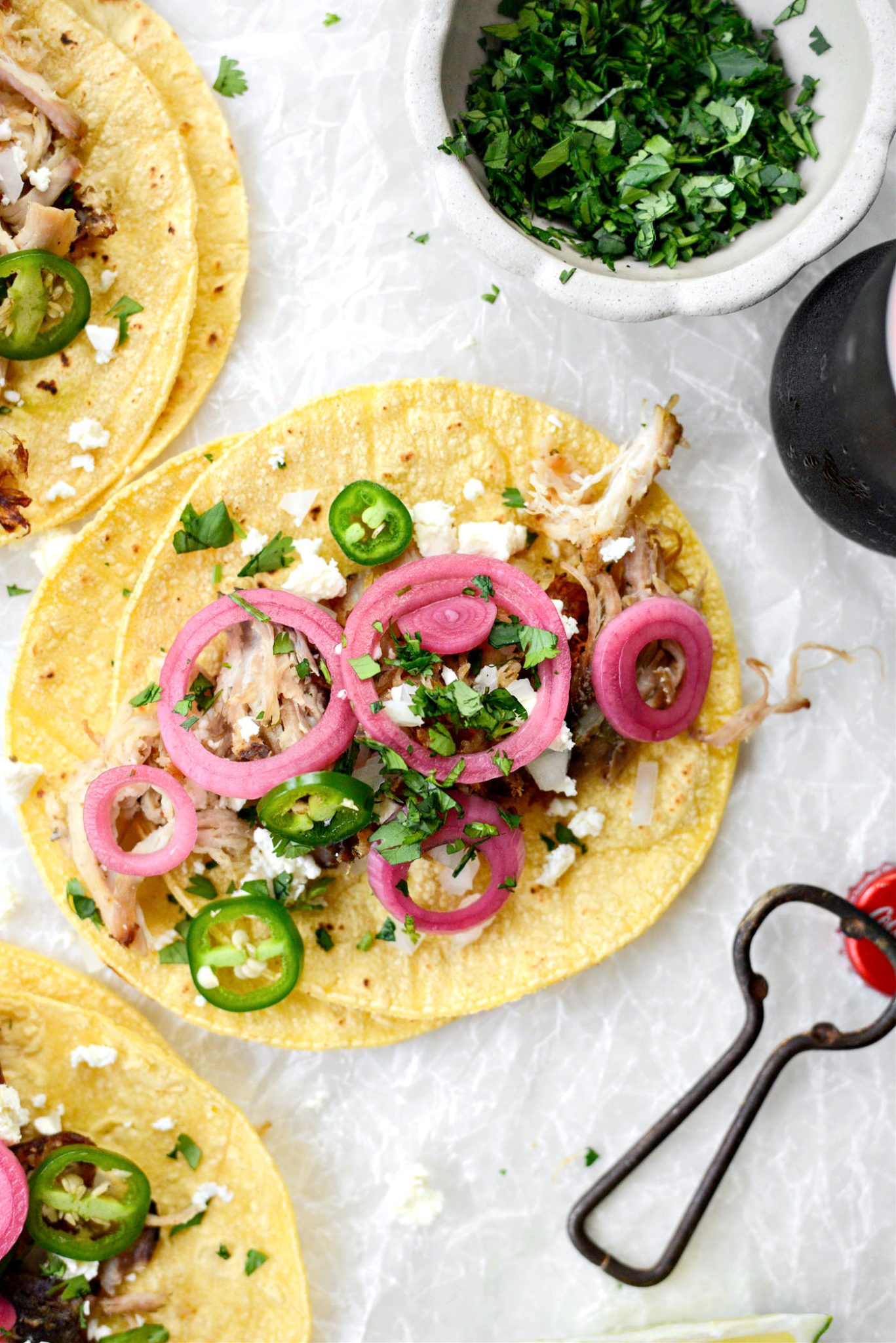 Pork Carnitas Tacos - Simply Scratch