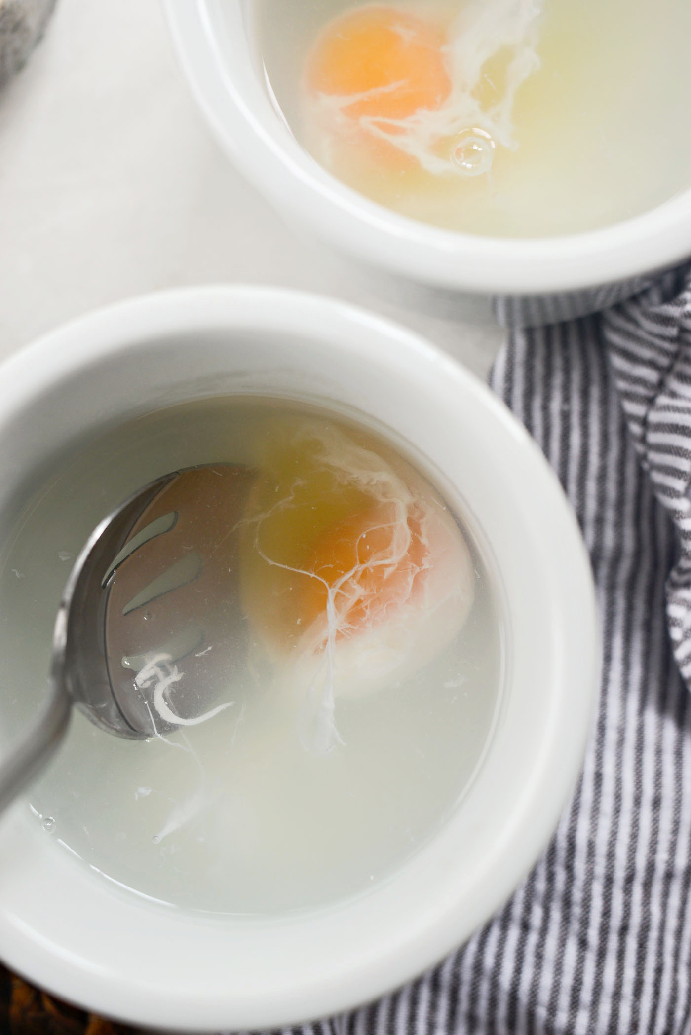 Easy Microwave Poached Eggs - Simply Scratch