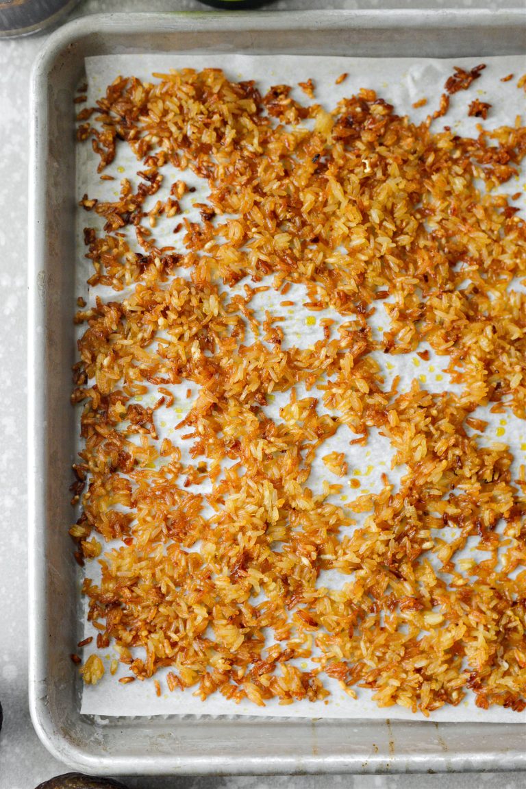 Crispy Rice Salad - Simply Scratch