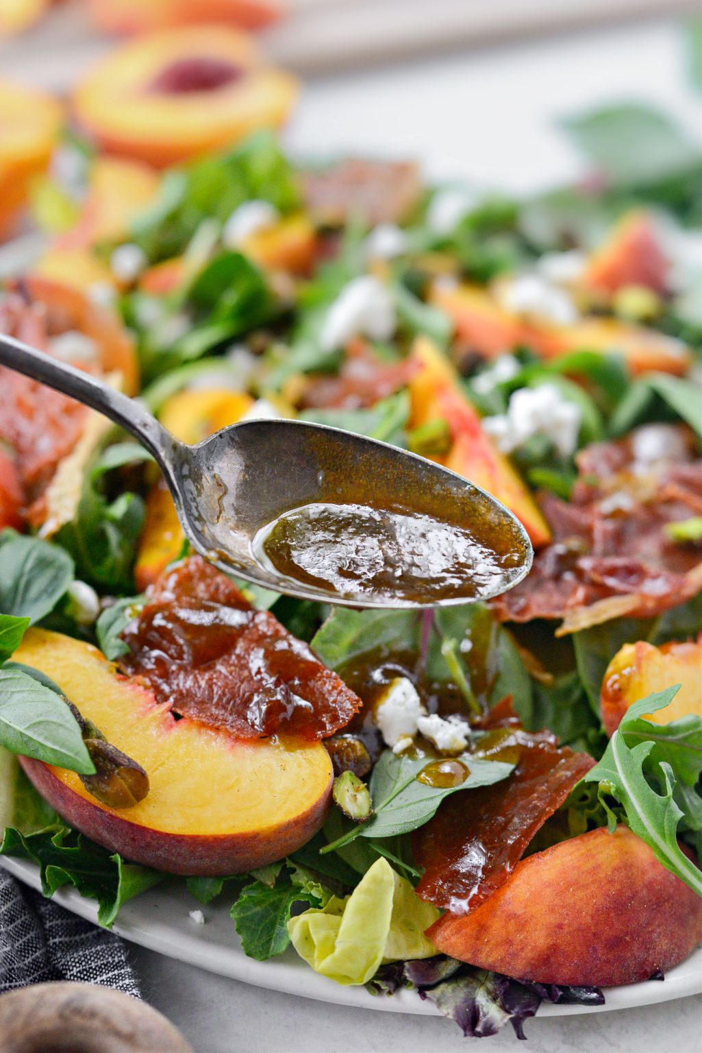 Summer Peach Salad - Simply Scratch