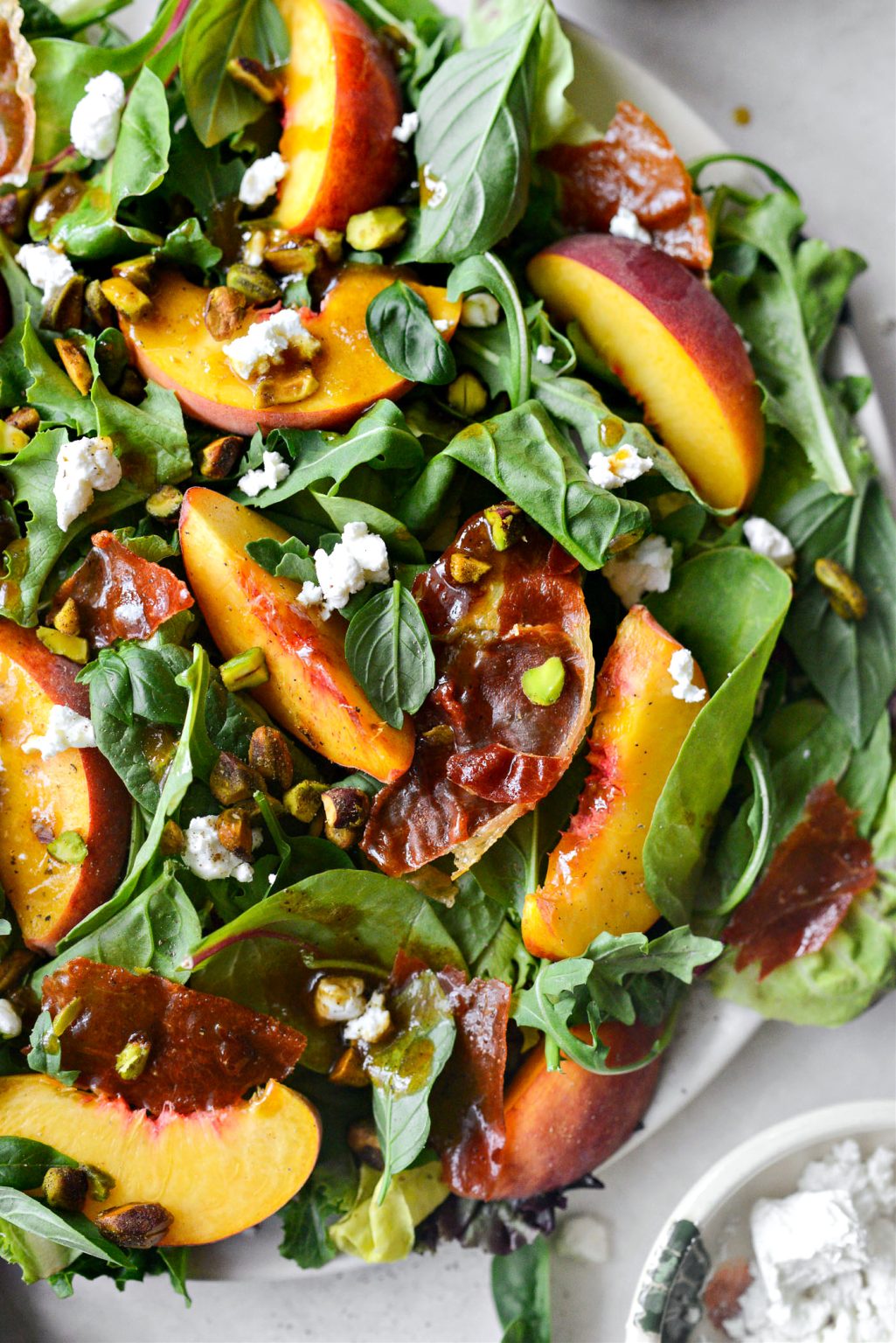 Summer Peach Salad - Simply Scratch
