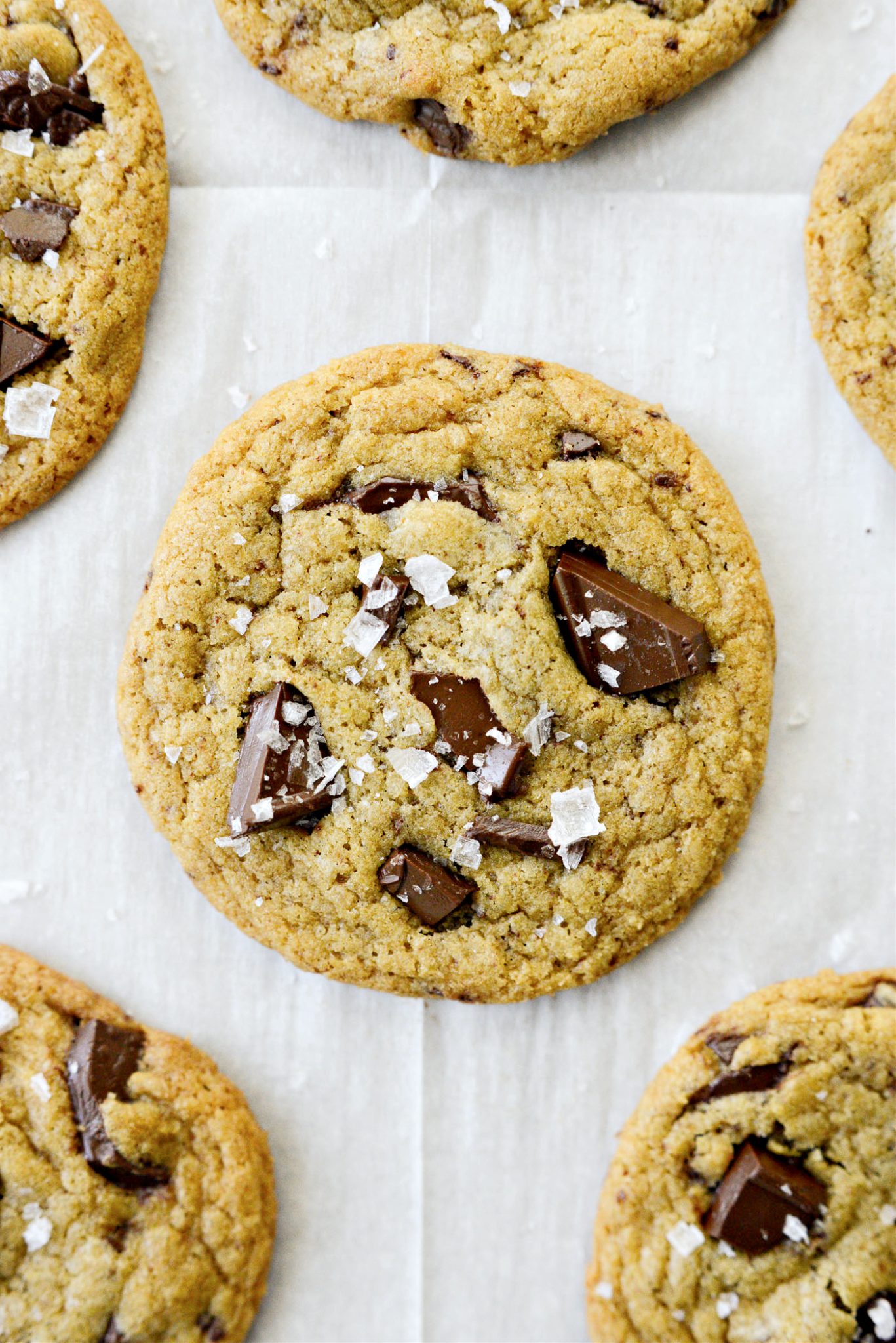 Salted Brown Butter Chocolate Chunk Cookies - Simply Scratch