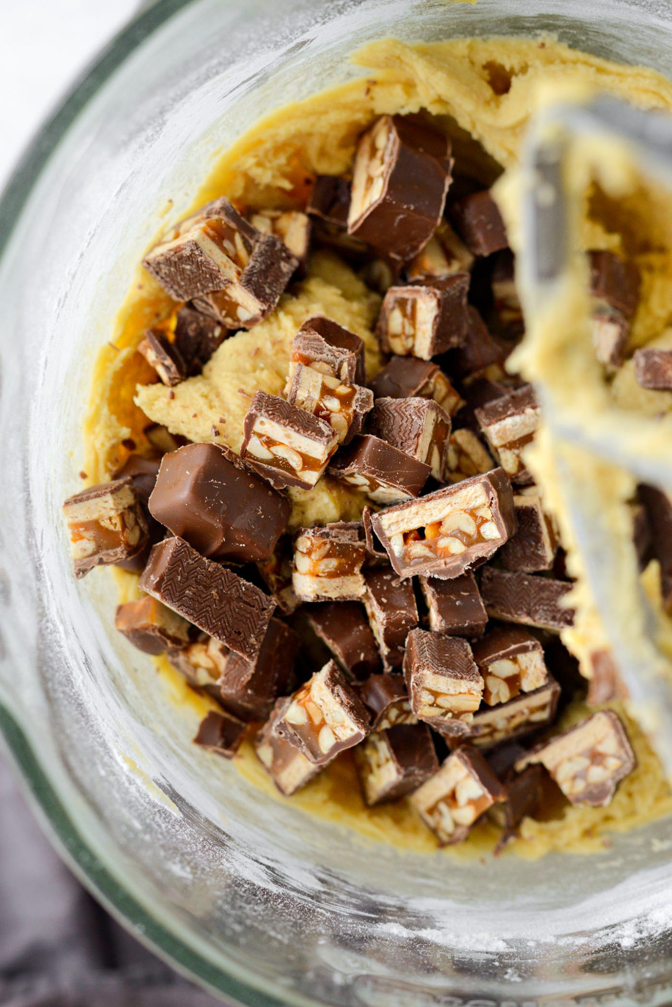 Salted Snickers Cookies - Simply Scratch