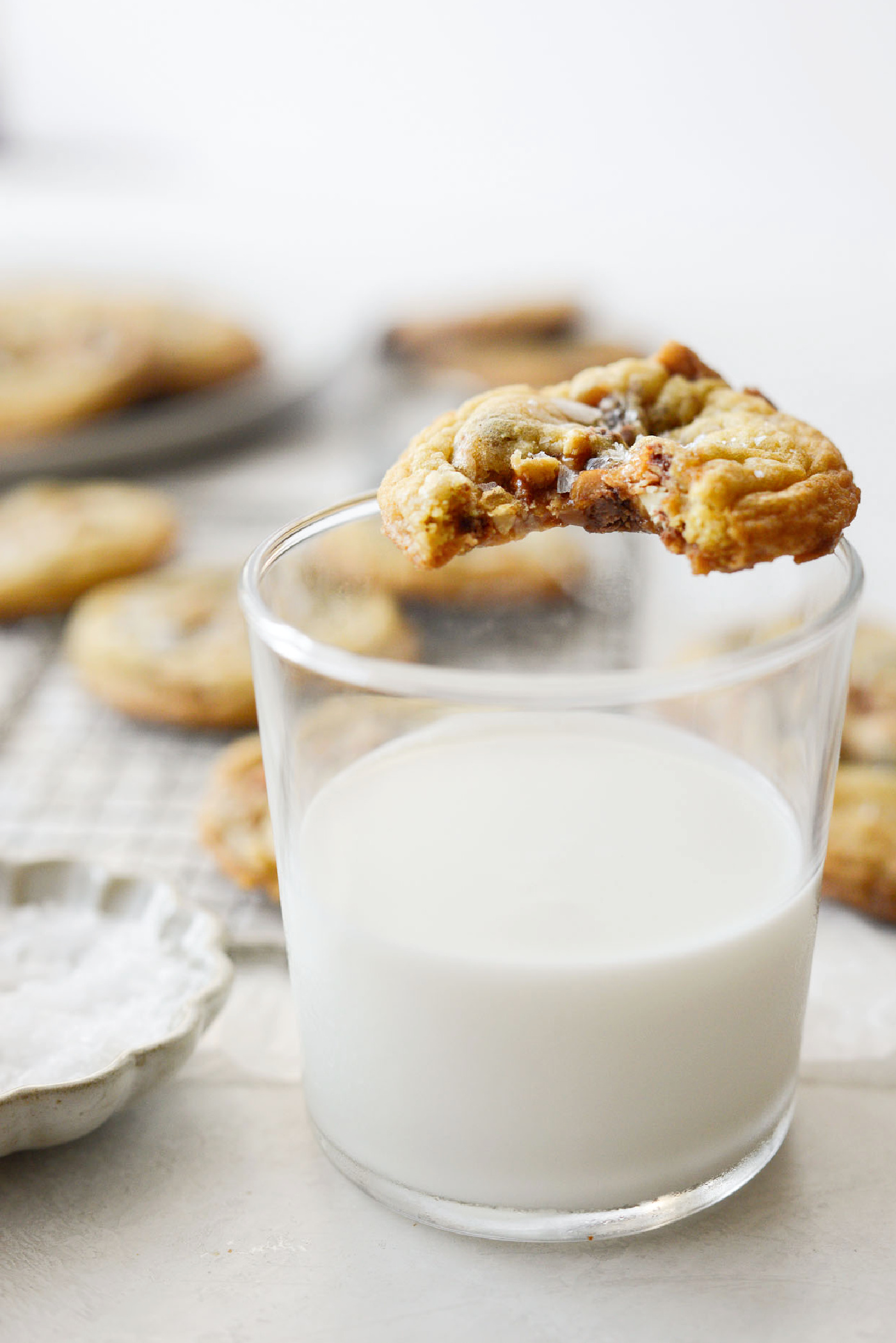 Salted Snickers Cookies - Simply Scratch