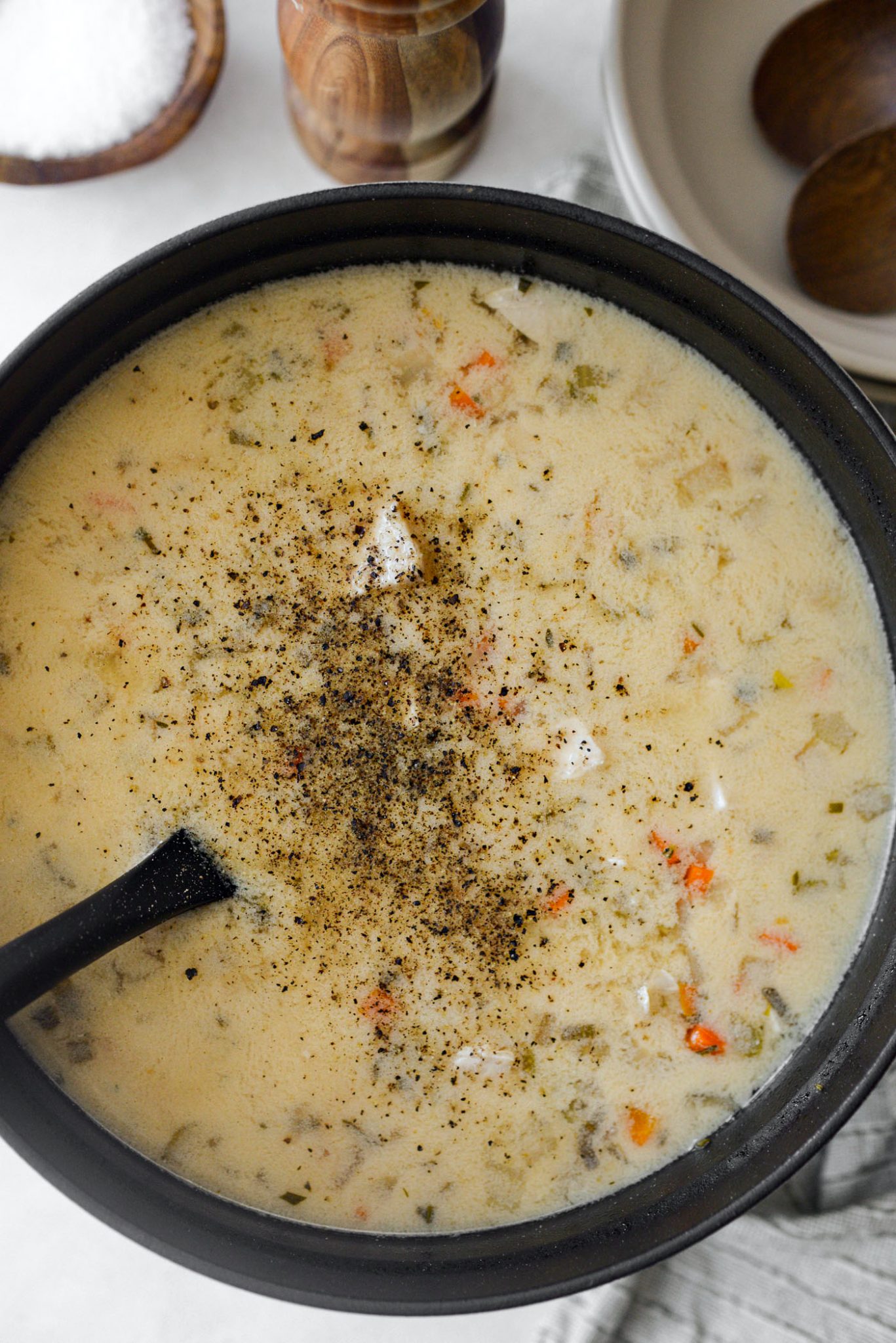 Turkey Lemon Wild Rice Soup - Simply Scratch