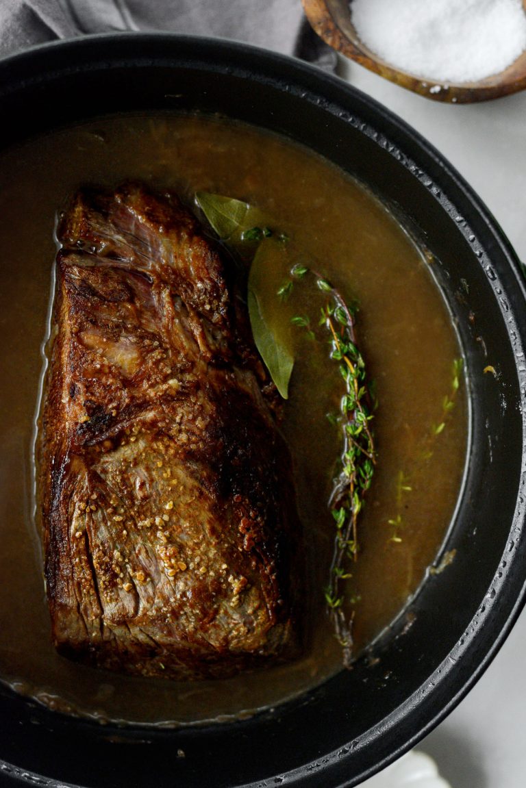 French Onion Pot Roast - Simply Scratch