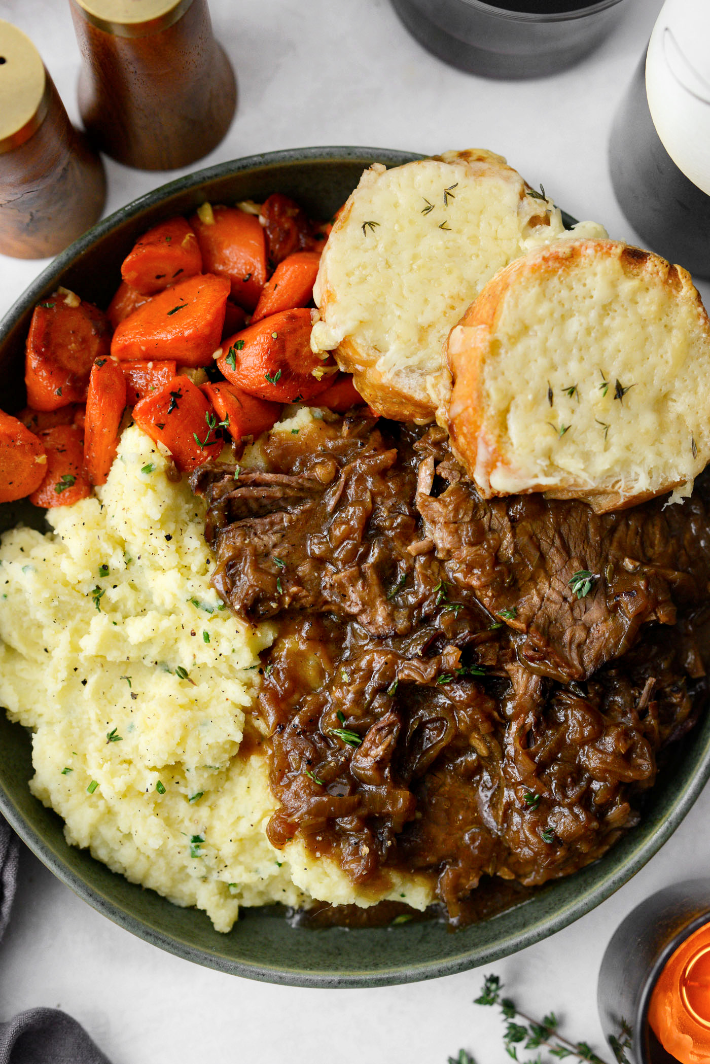 French Onion Pot Roast - Simply Scratch