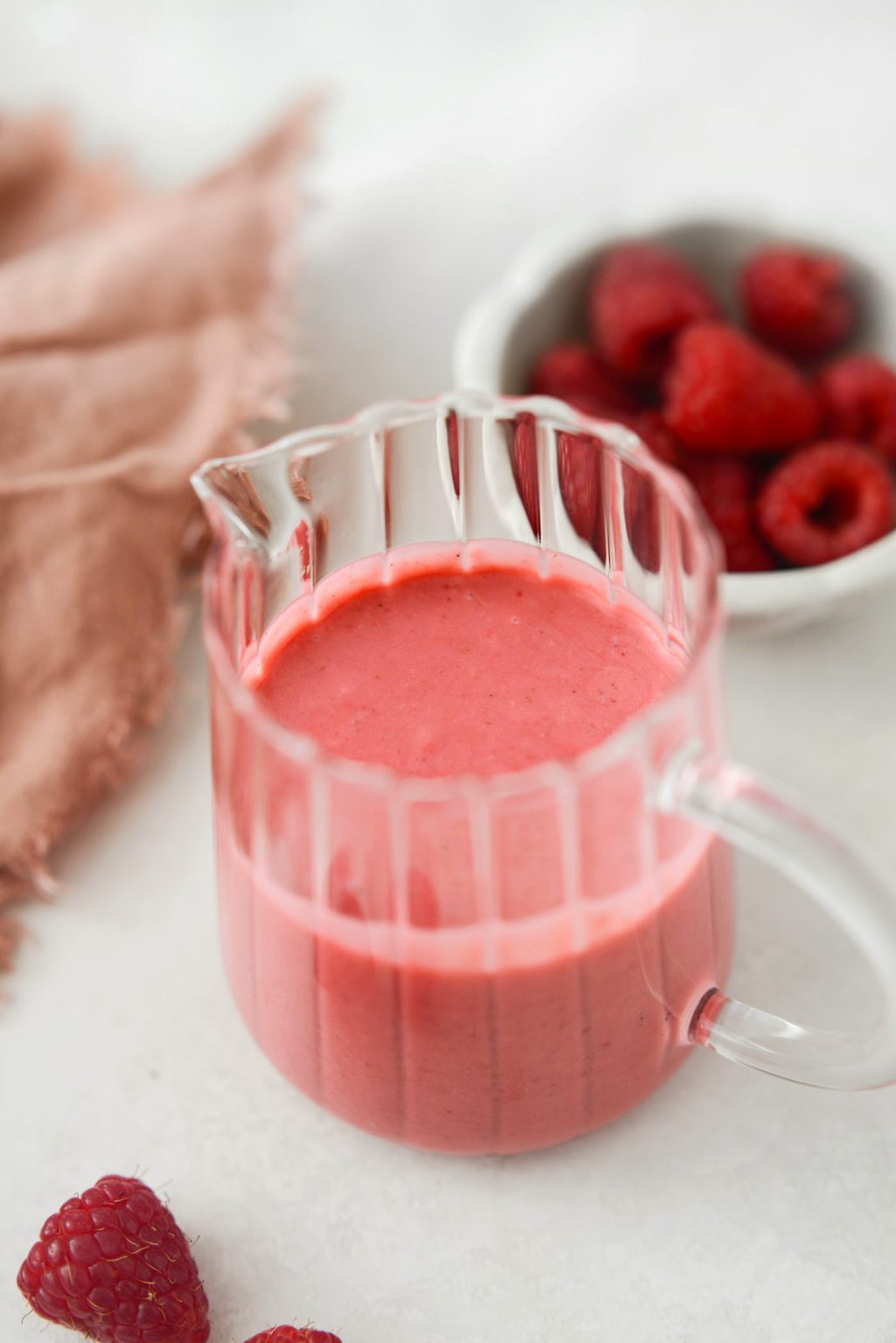 Creamy Raspberry Walnut Vinaigrette - Simply Scratch