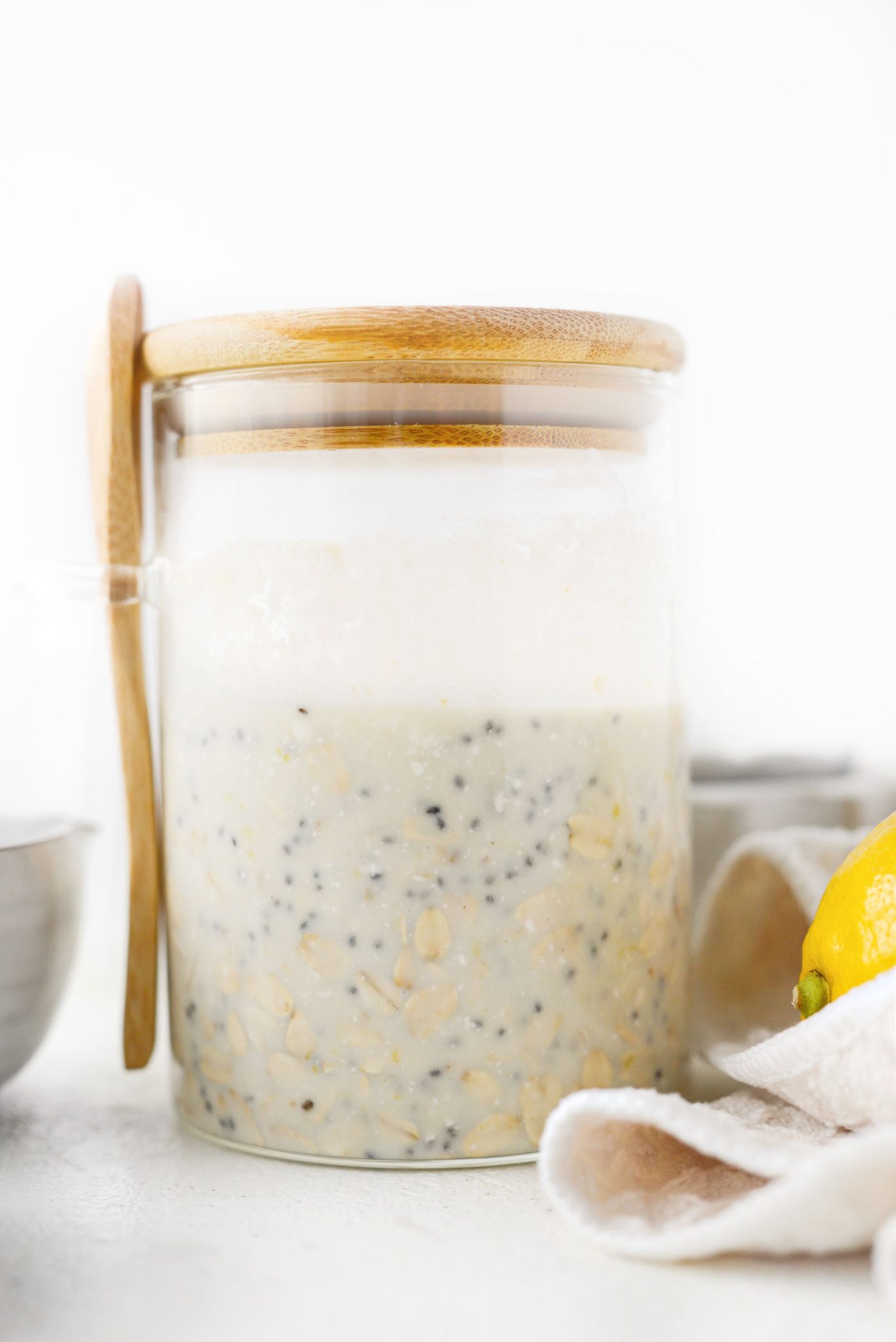Lemon Cheesecake Overnight Oats - Simply Scratch
