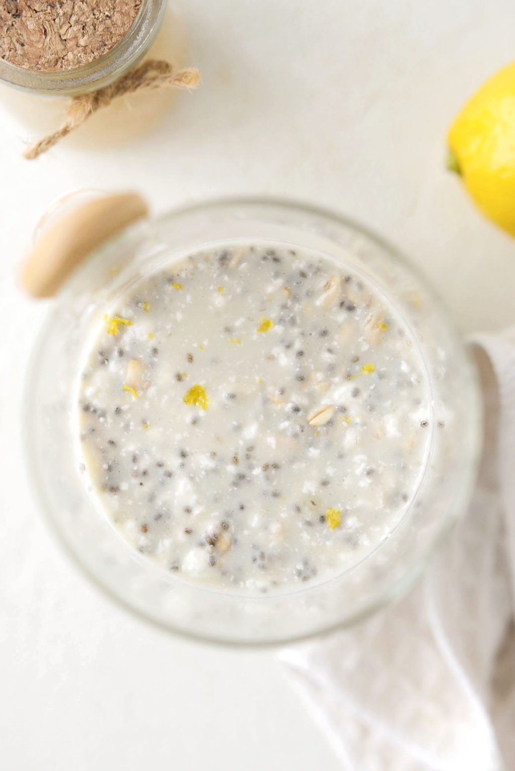 Lemon Cheesecake Overnight Oats - Simply Scratch