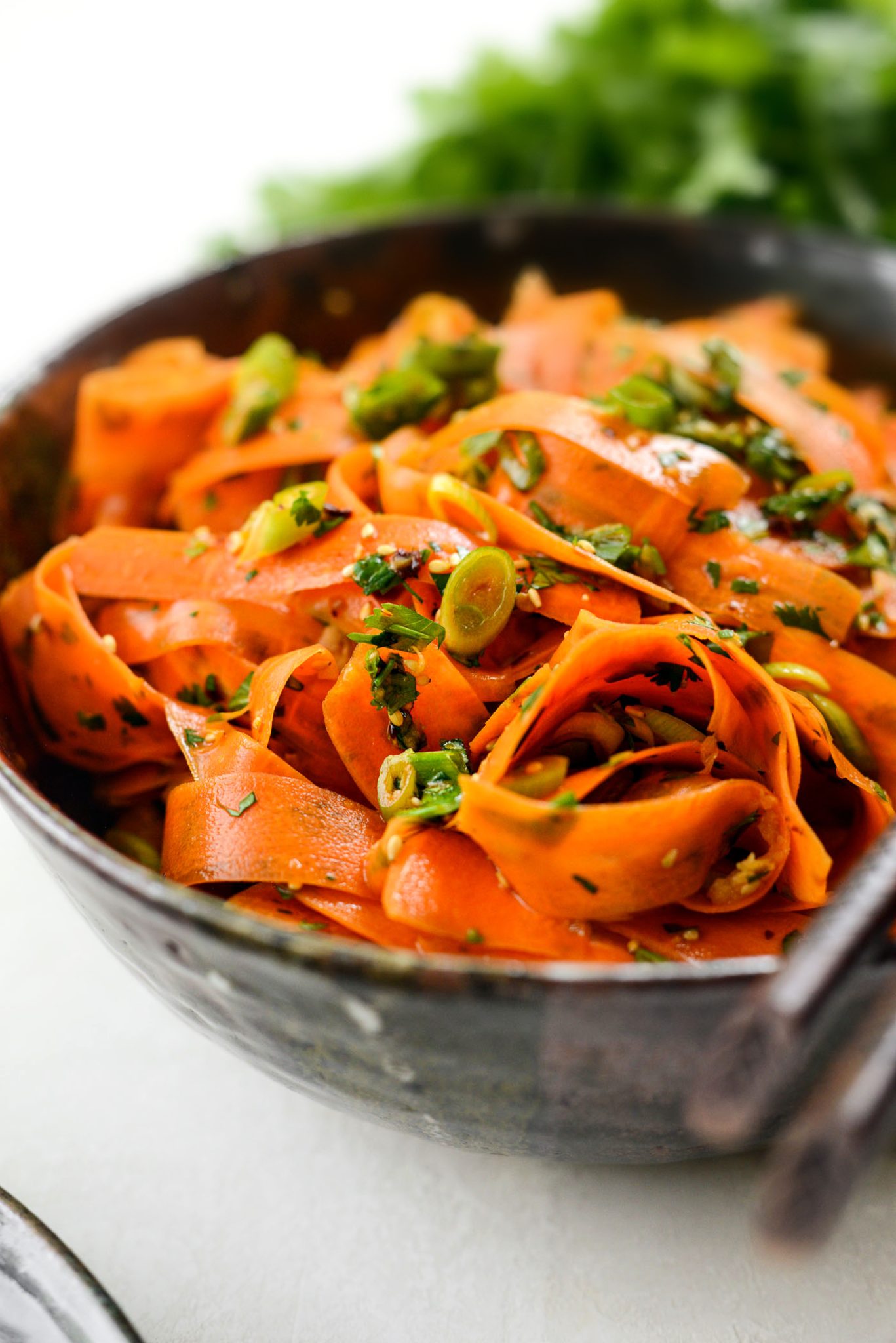 Carrot Ribbon Salad - Simply Scratch