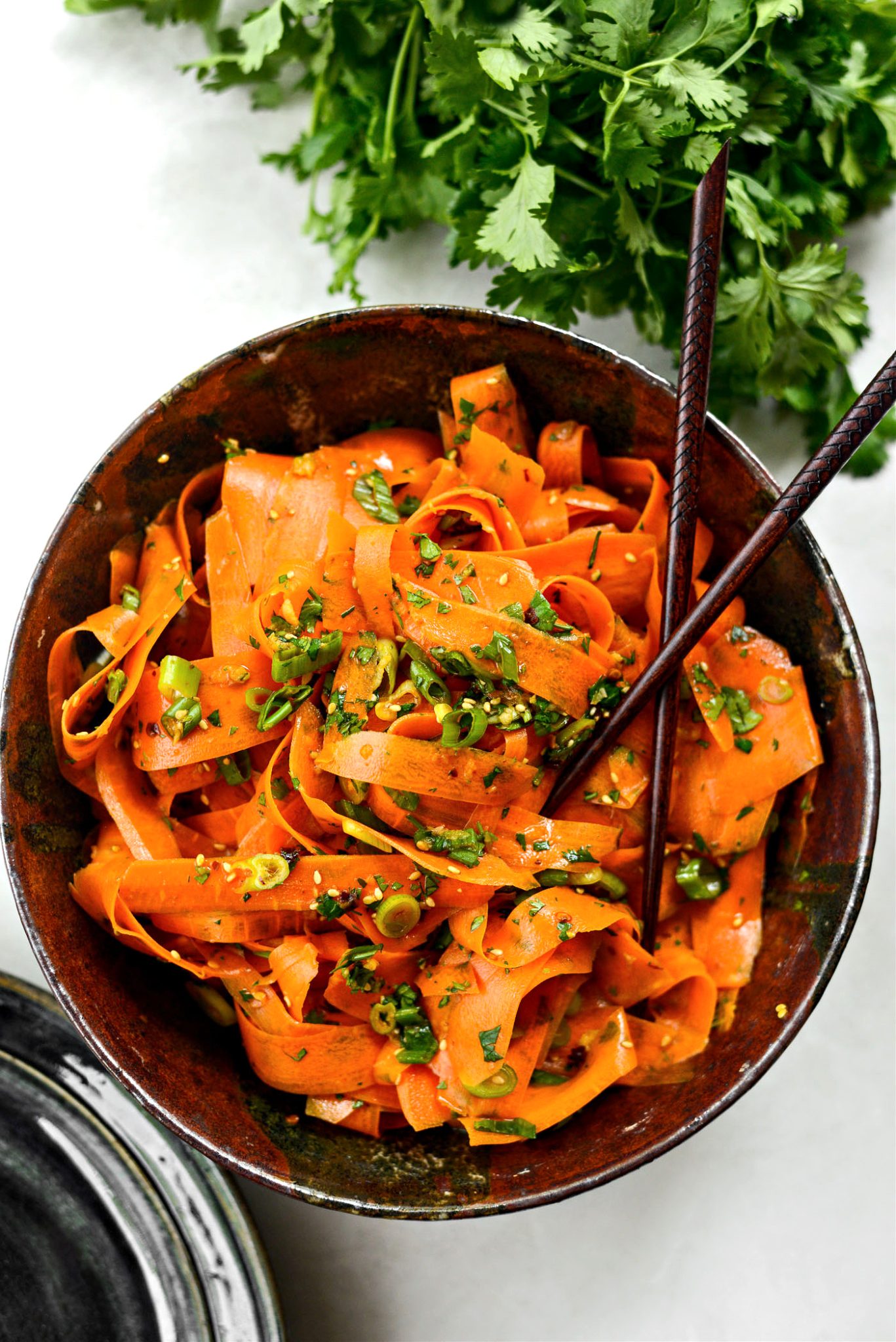 Carrot Ribbon Salad - Simply Scratch