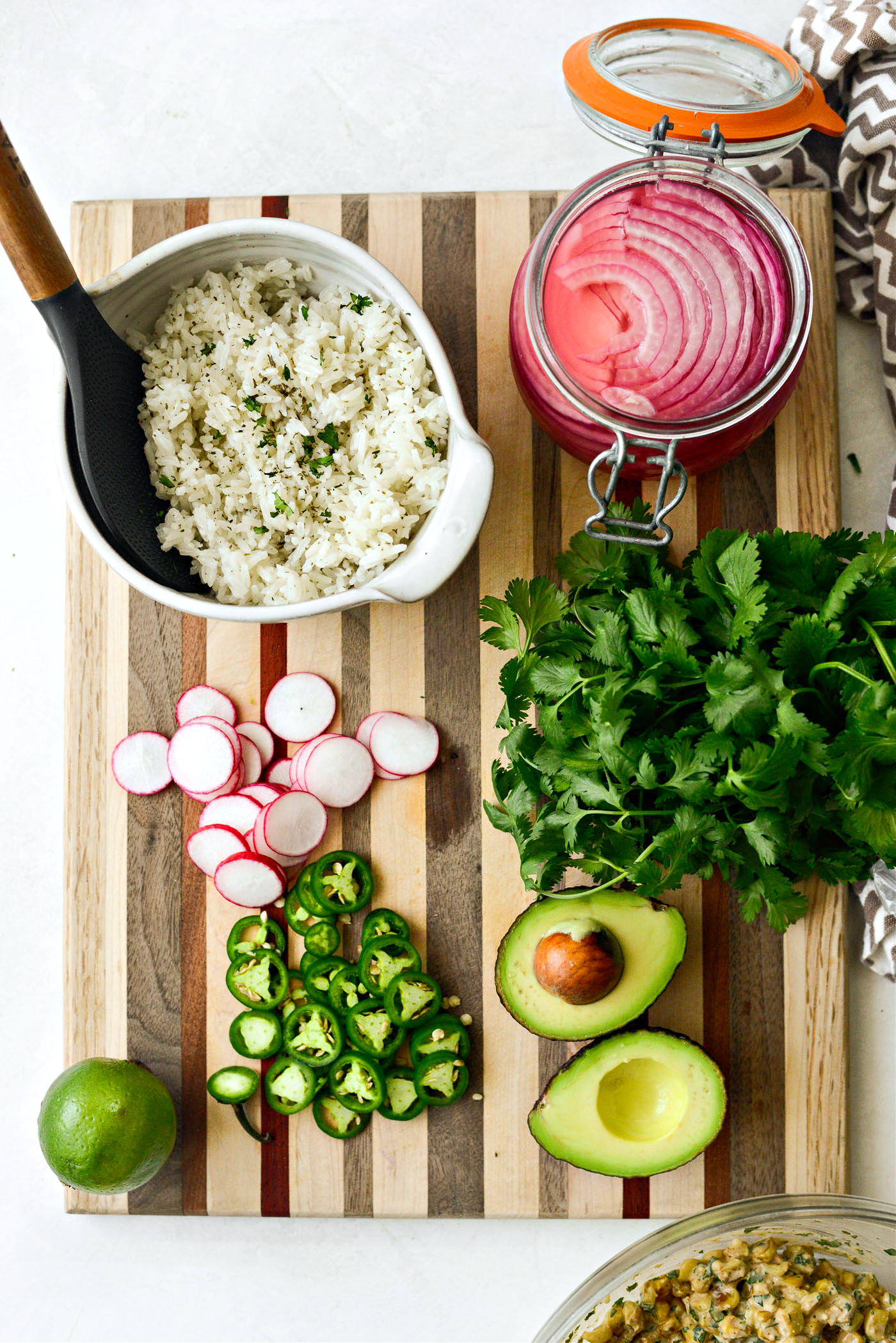 Grilled Chicken Mexican Street Corn Bowls - Simply Scratch