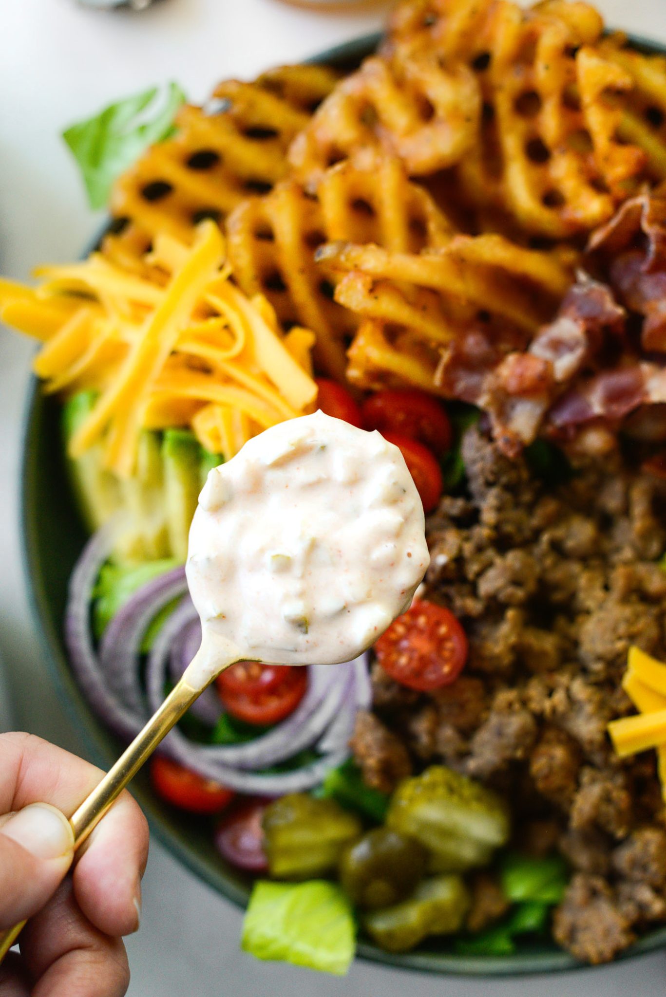 Loaded Burger Bowls - Simply Scratch