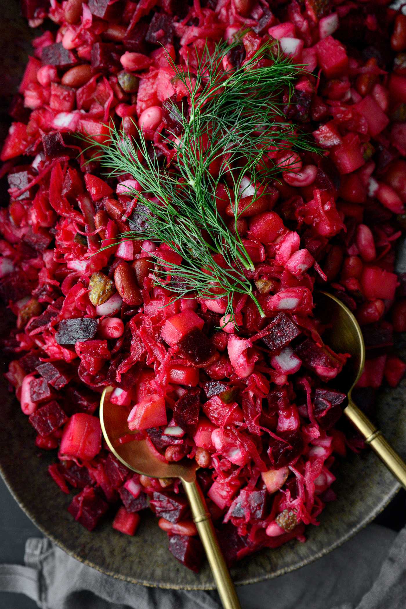 Beet Salad (Vinegret) - Simply Scratch